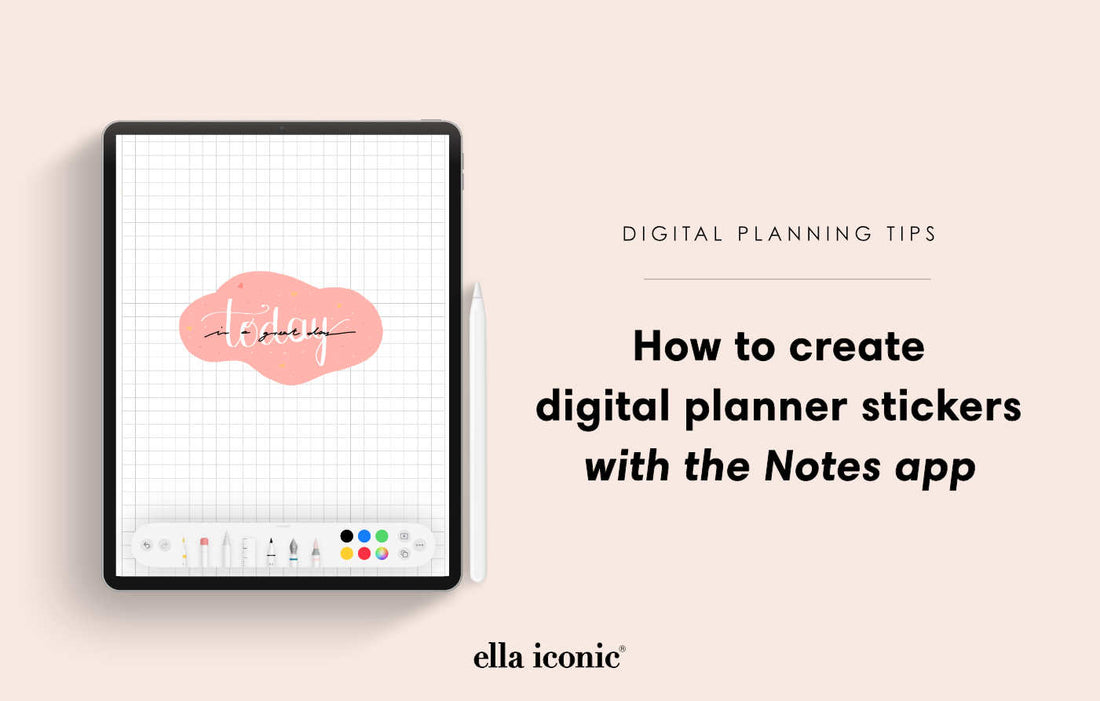 How to create digital stickers in just 4 steps using Notes app ...