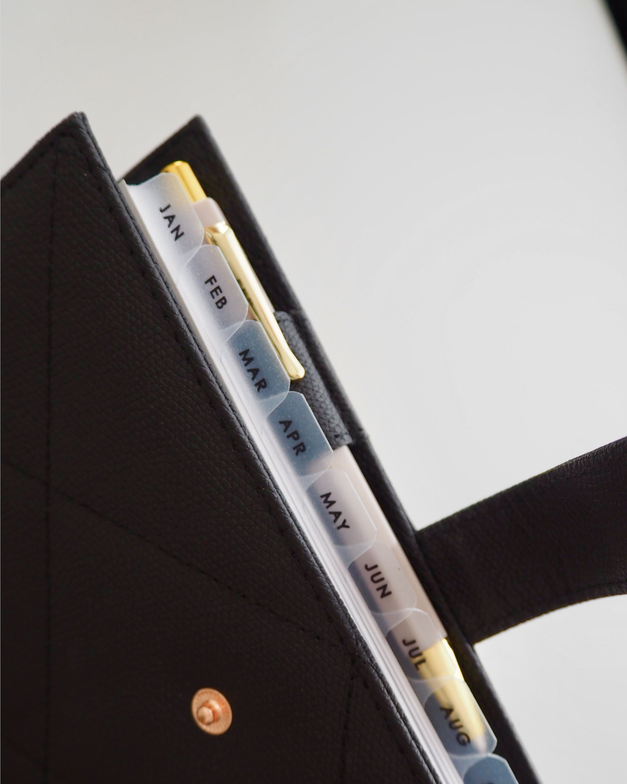 Jan - Dec A5 Monthly Planner Dividers With Tabs for 6-Ring Binders ...