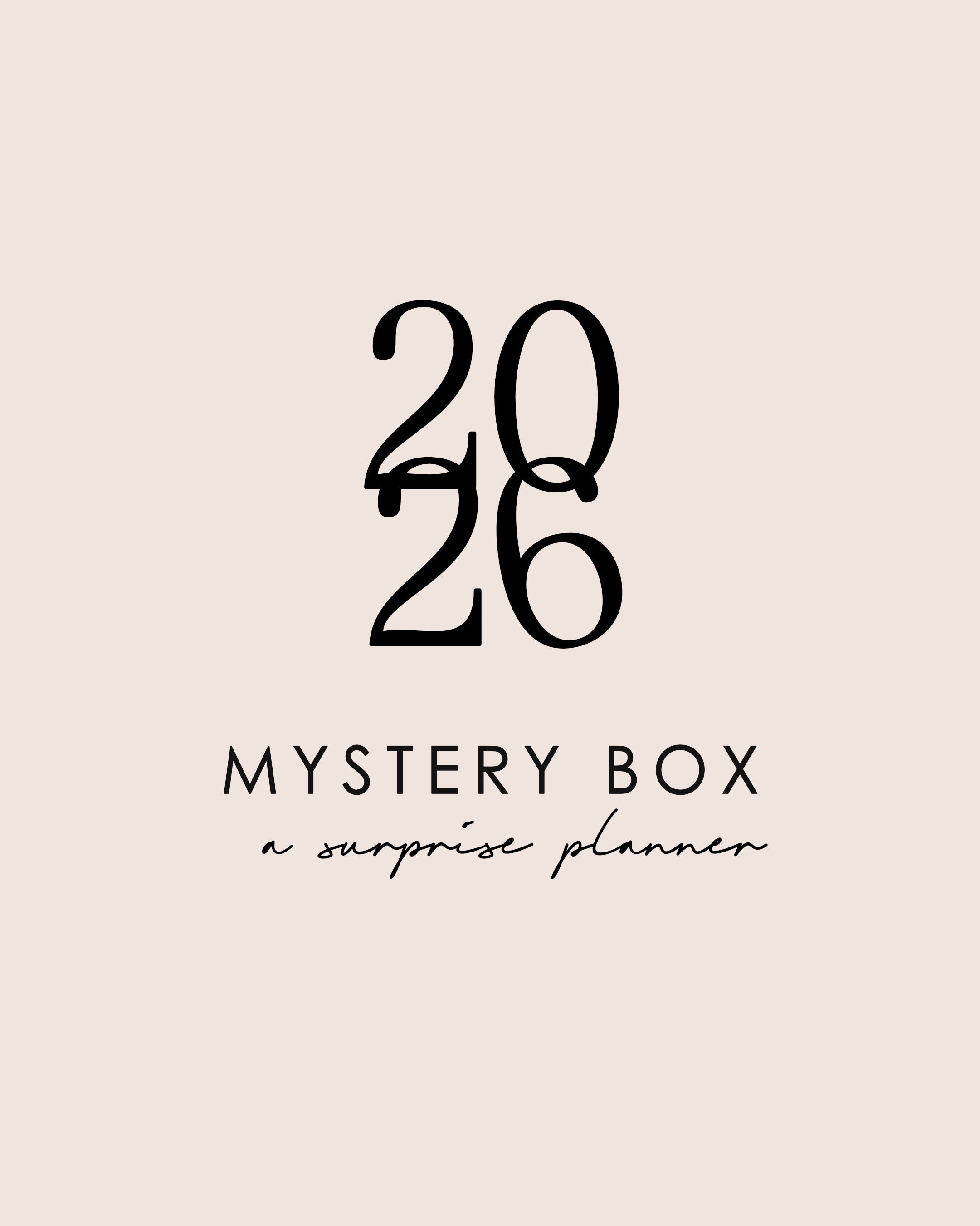Mystery Box | 2026 CEO of My Own Life® Planners – ellaiconic®