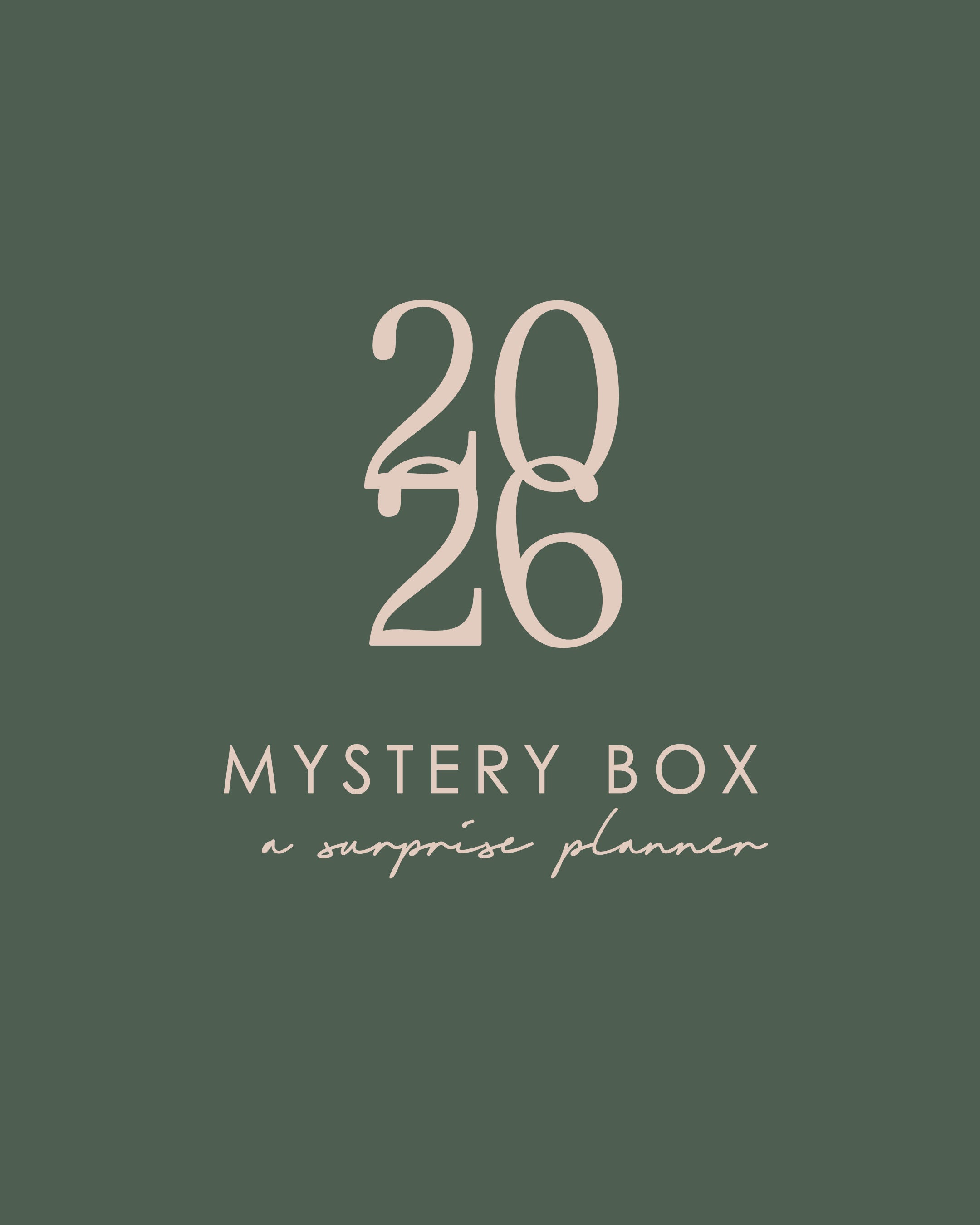 Mystery Box | 2026 CEO of My Own Life® Planners – ellaiconic®