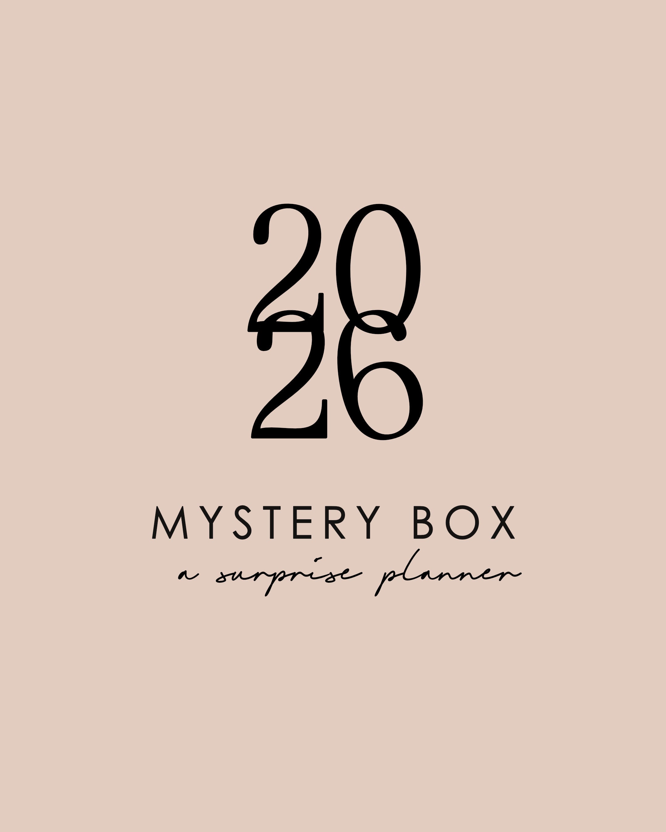 Mystery Box | 2026 CEO of My Own Life® Planners – ellaiconic®