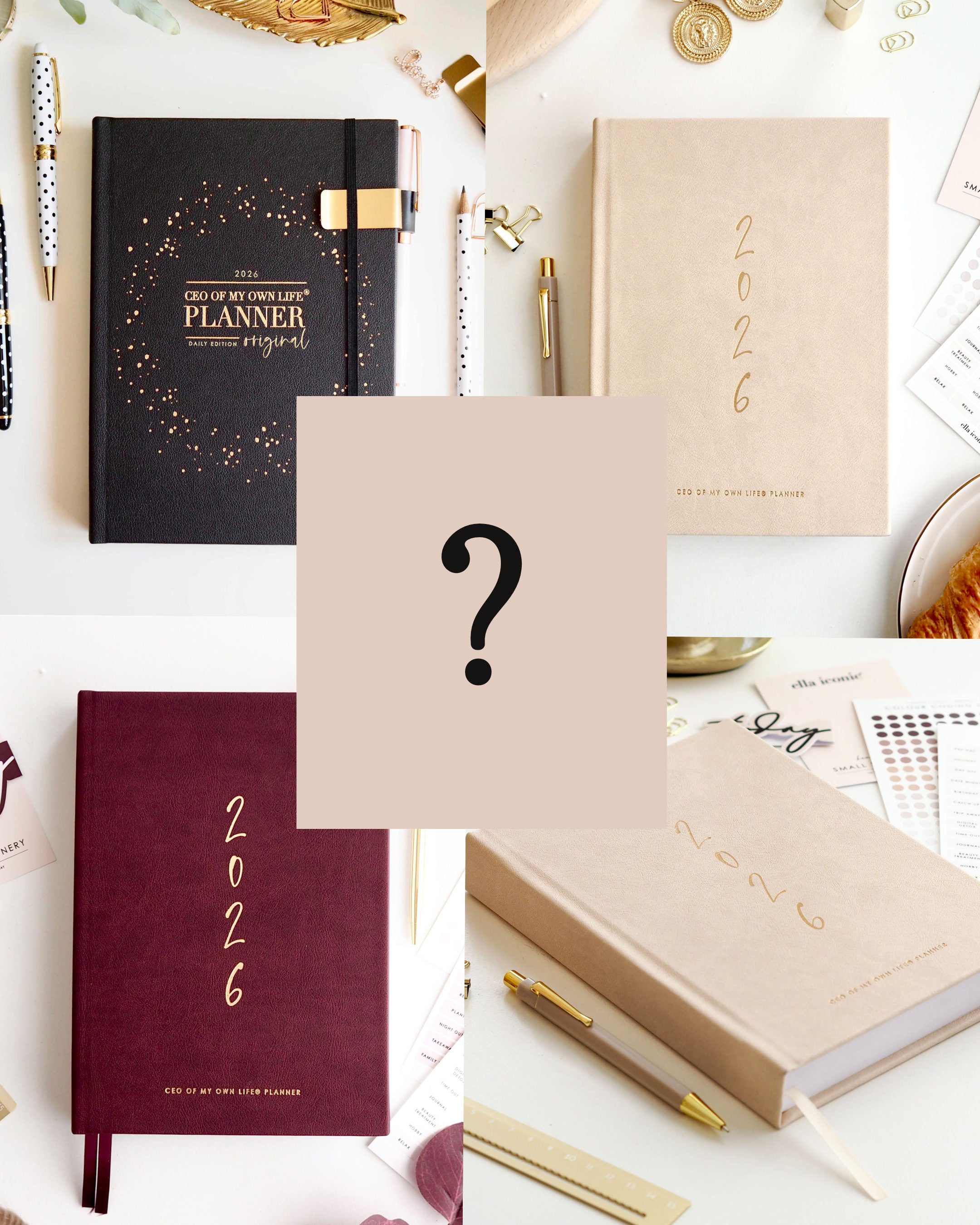 Mystery Box | 2026 CEO of My Own Life® Planners – ellaiconic®