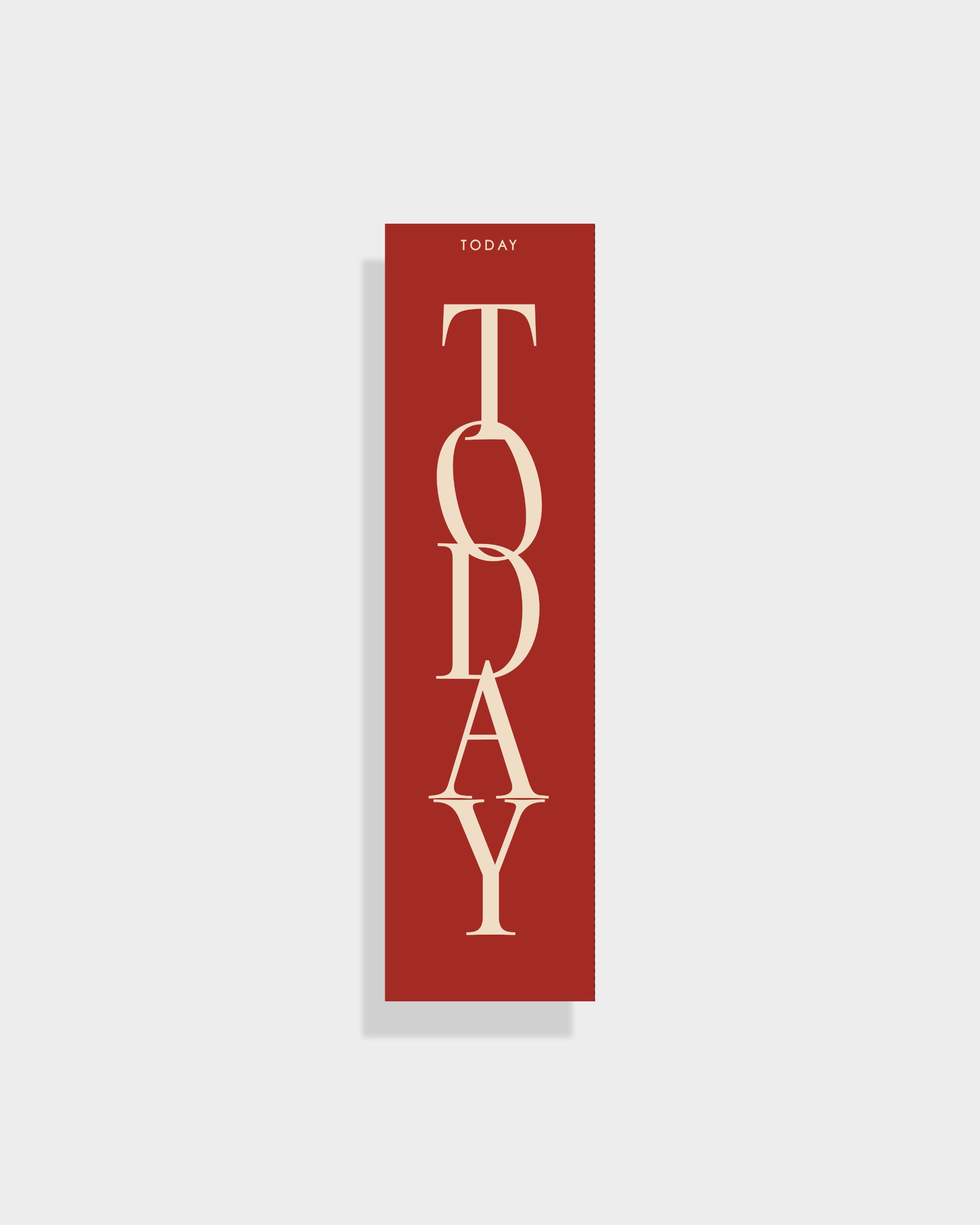 Rouge 'Today' Planner Page Marker / Bookmark For A5 Planners – ellaiconic®